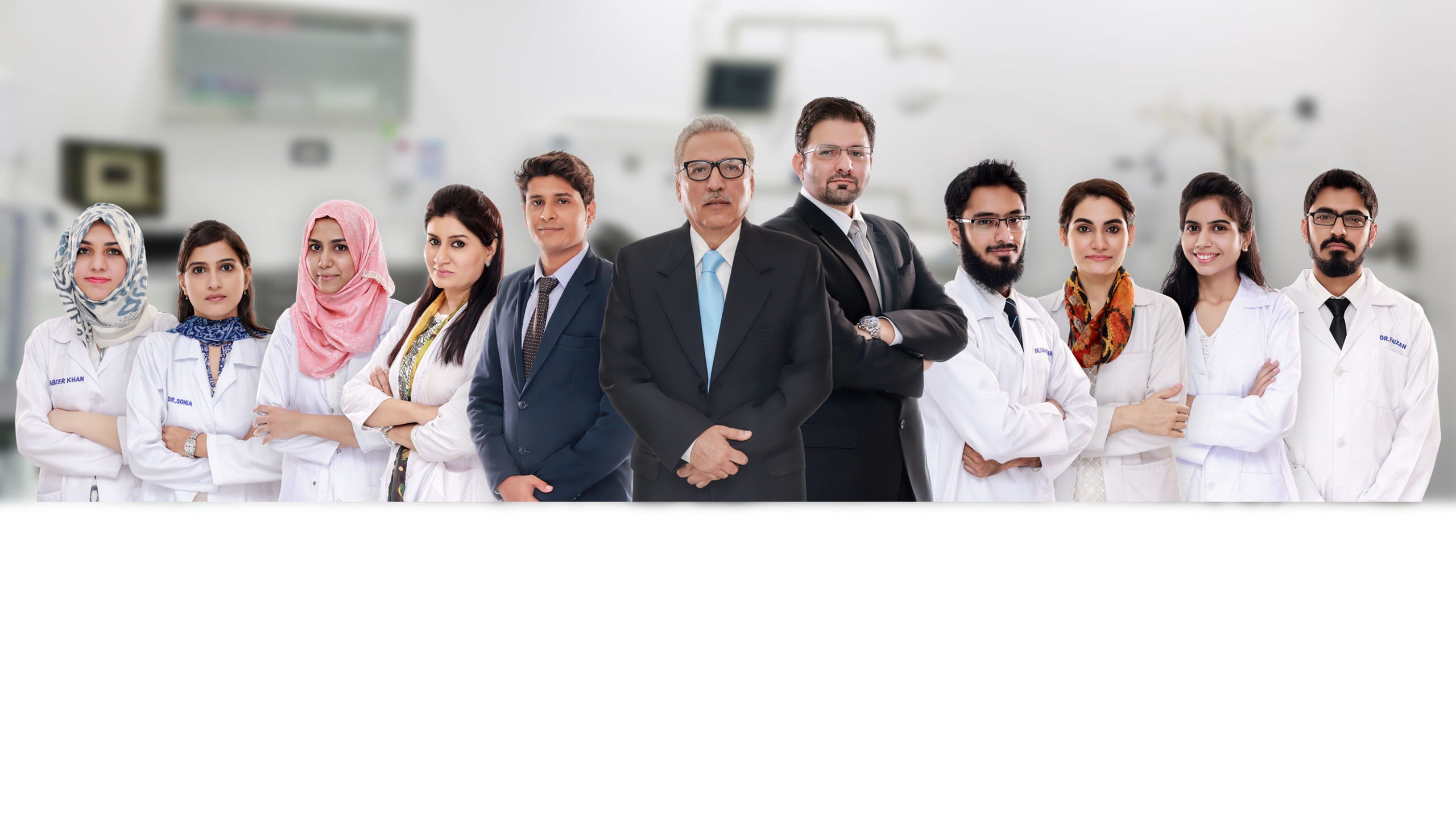 Meet our Team of Doctors ready to serve you at Alvi Dental Hospital